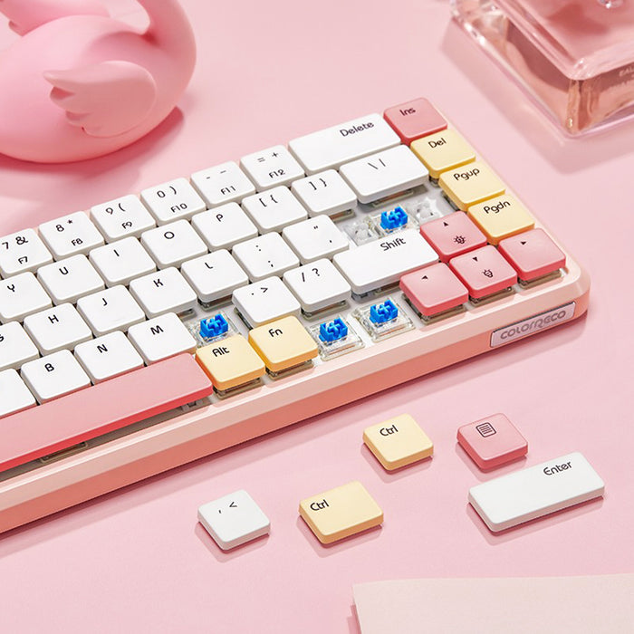 ColorReco CR-KB10 Low profile Wireless Mechanical Keyboard - WhatGeek