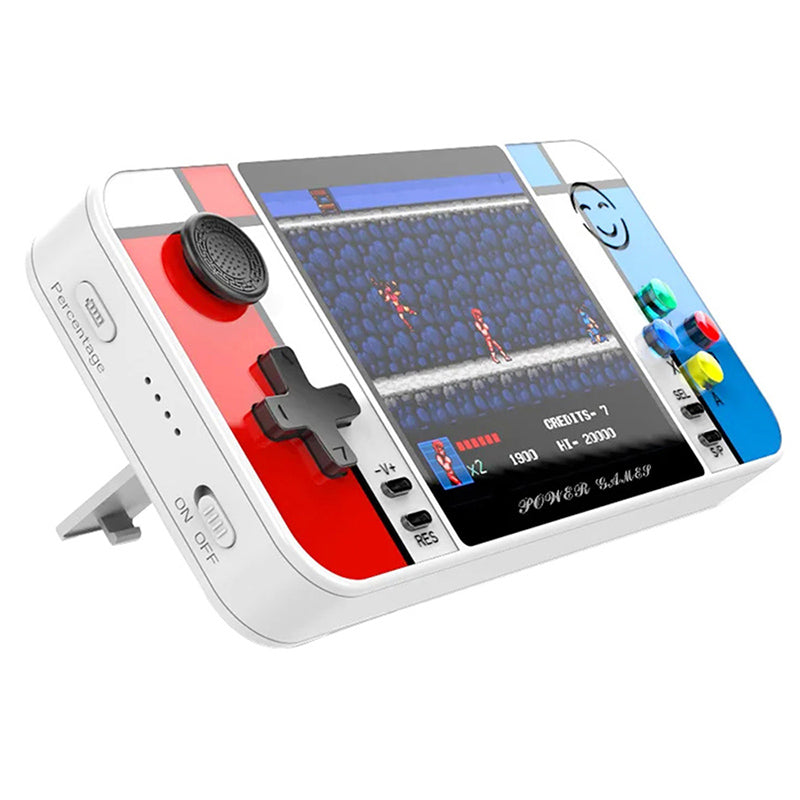 D41 2-in-1 Handheld Game Console Power Bank - WhatGeek