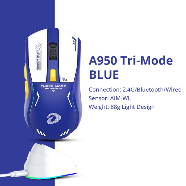 DAREU A950 Wireless Gaming Mouse - WhatGeek