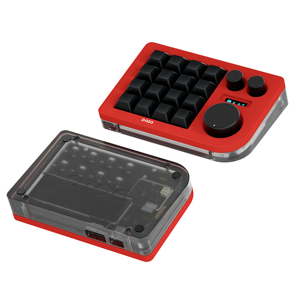 DOIO Macro Keyboard With Knob - WhatGeek