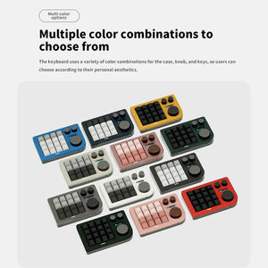 DOIO Macro Keyboard With Knob - WhatGeek