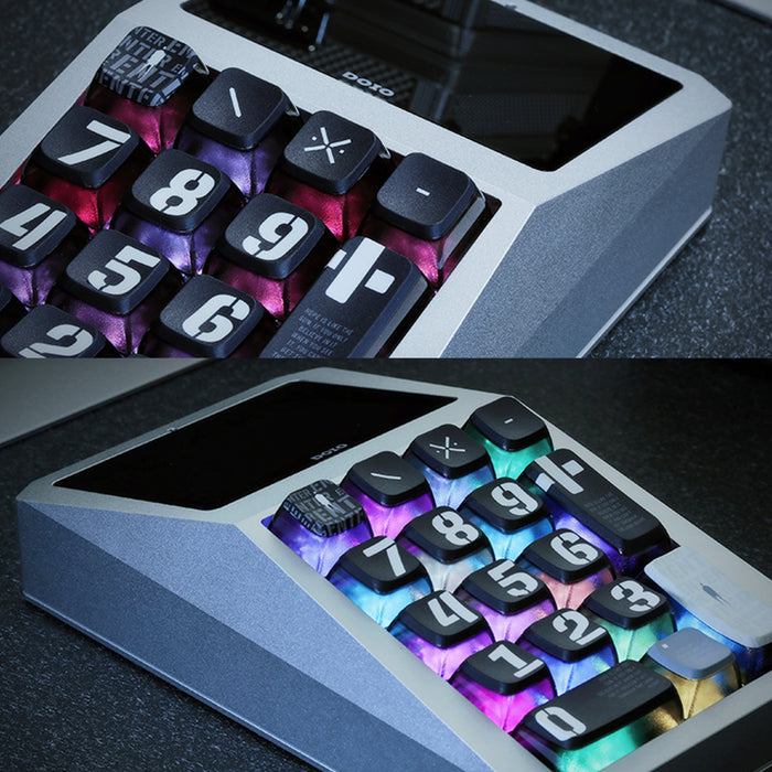 DOIO KB17-B01 QMK/VIA Macro Keyboard Dual-mode Mechanical Keyboard Kit - WhatGeek