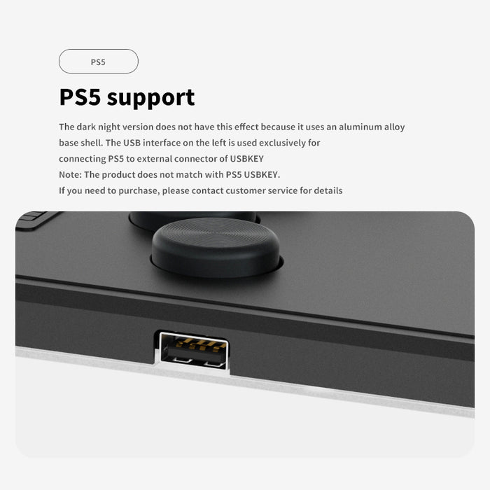 DOIO KBGM-H05 HITBOX A4 Size Multi-Key Game Keyboard PS5 Support - WhatGeek