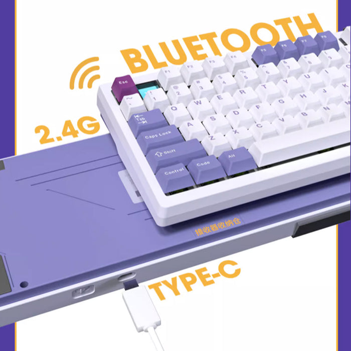Darmoshark TOP75 Wireless Mechanical Keyboard With TFT Screen - WhatGeek