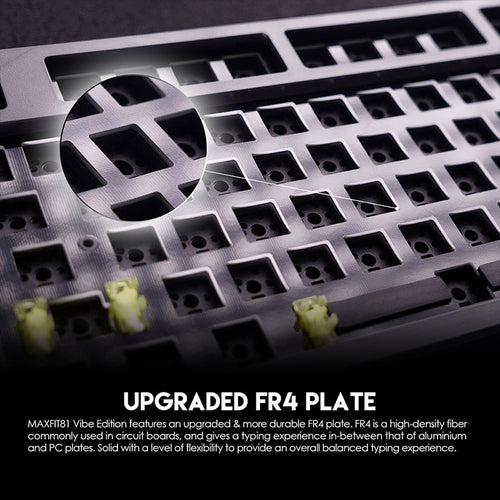 FANTECH MAXFIT81 MK910 Wireless Barebone DIY Kit With OLED Screen ...