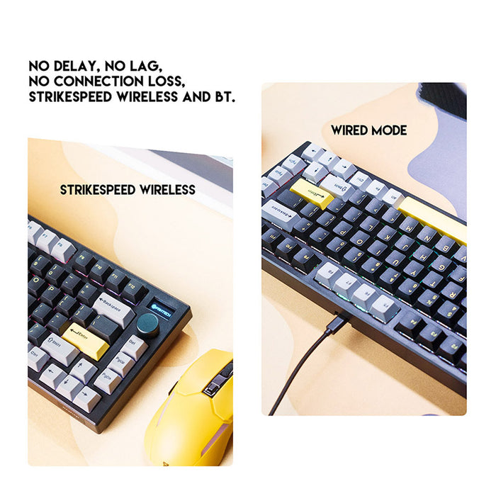 FANTECH MAXFIT81 MK910 Wireless Mechanical Keyboard - WhatGeek