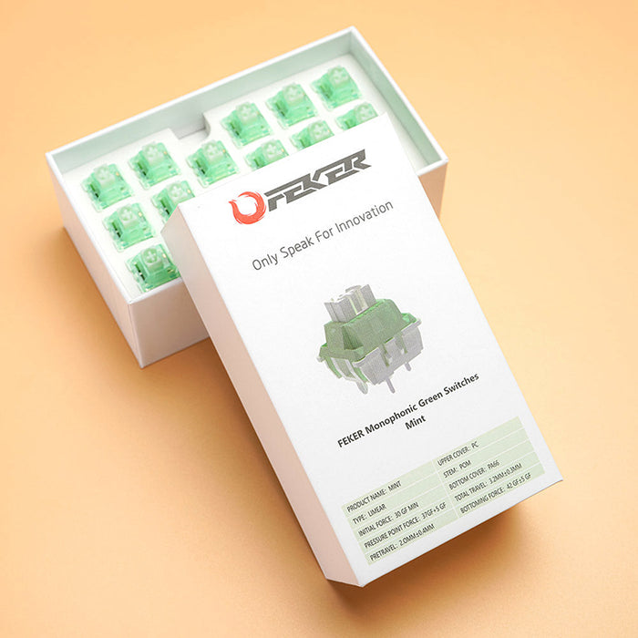 FEKER Pre-lubed 3-Pin Linear Switches - WhatGeek