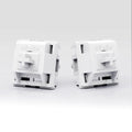 FEKER Marble White Linear Switches Creamy - WhatGeek