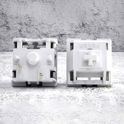 FEKER Marble White Linear Switches Creamy - WhatGeek