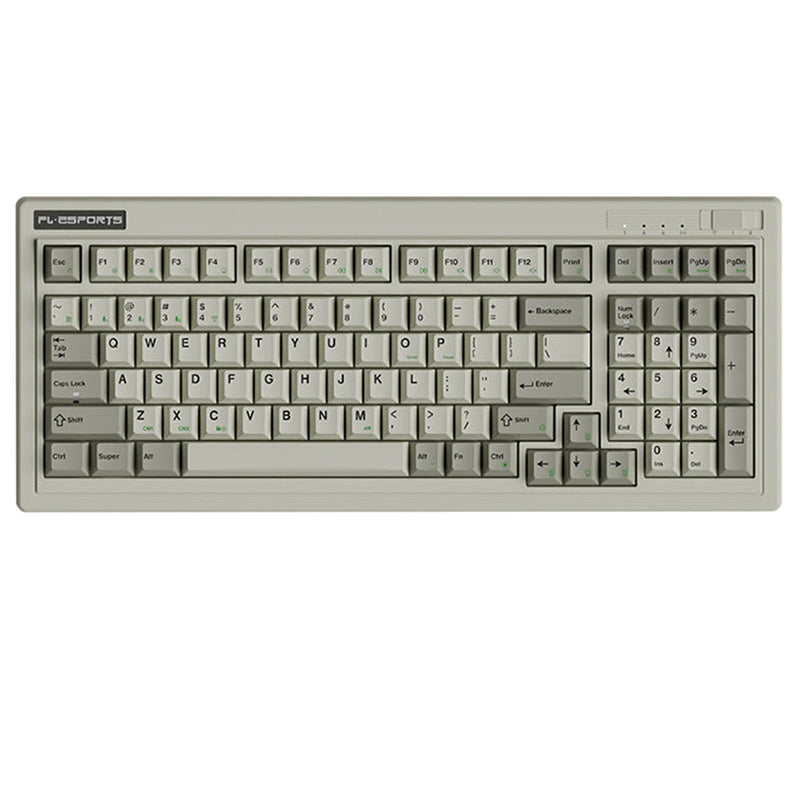 FL·ESPORTS OG98 Retro Wireless Mechanical Keyboard - WhatGeek