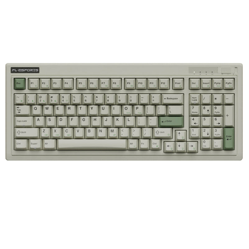 FL·ESPORTS OG98 Retro Wireless Mechanical Keyboard - WhatGeek