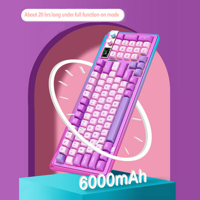 FOPATO H98 Wireless Mechanical Keyboard With TFT Screen - WhatGeek