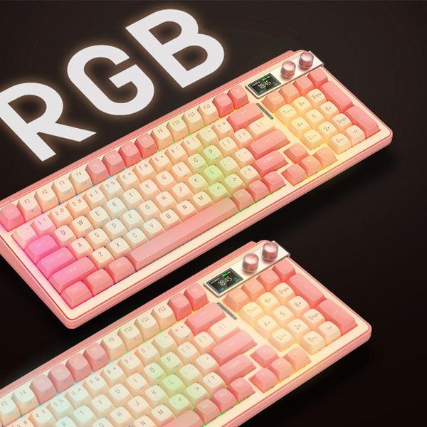 FOPATO H98 Wireless Mechanical Keyboard With TFT Screen - WhatGeek