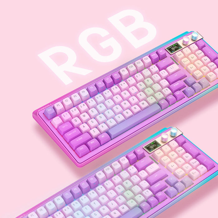 FOPATO H98 Wireless Mechanical Keyboard With TFT Screen - WhatGeek