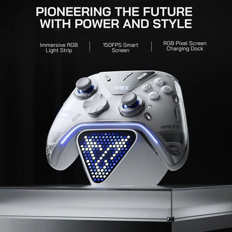 Flydigi APEX 5 Wireless Gaming Controller with Hall Joysticks Force Feedback - WhatGeek