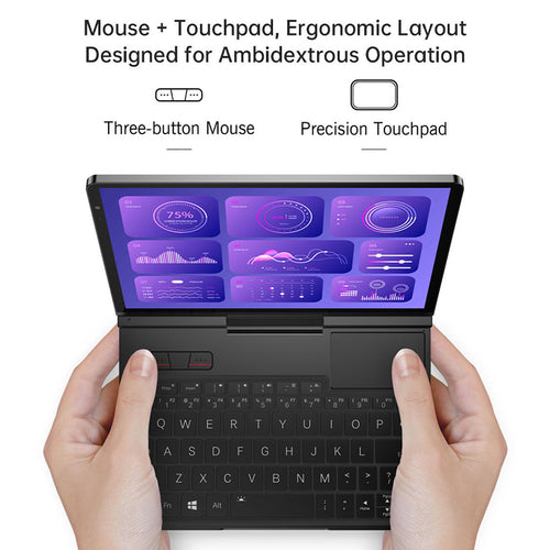 GPD Pocket 4 Handheld PC Ultra-Portable AI Modular Laptop - WhatGeek