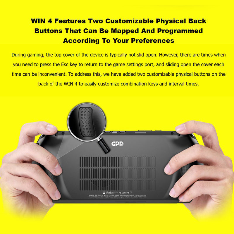 GPD Win 4 2025 Gaming Handheld PC AMD AI 9 HX 370 - WhatGeek
