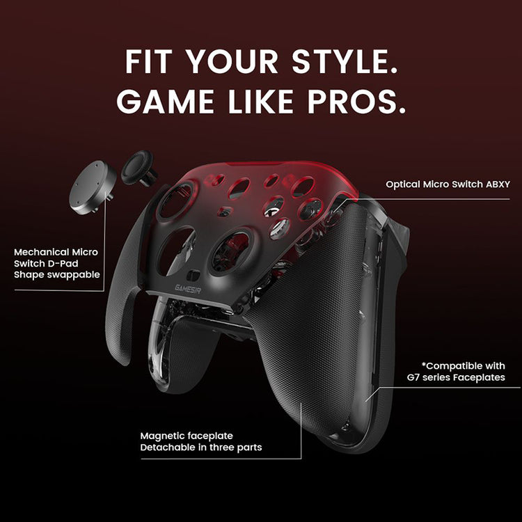 GameSir G7 Pro Tri-Mode Xbox Game Controller Hall Effect Triggers ...