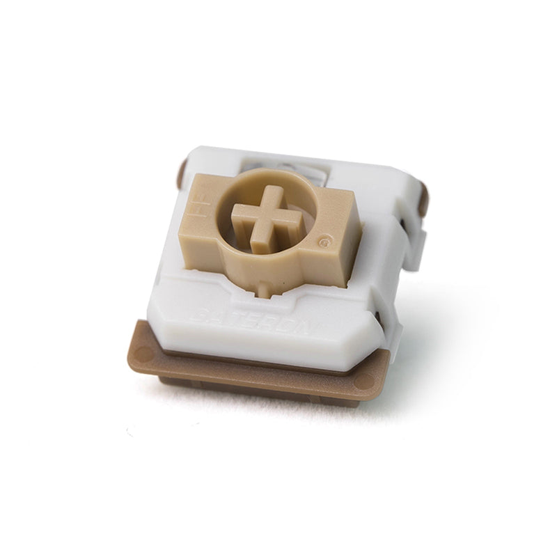 Gateron Chocolate Low Profile Mechanical Tactile Switches - WhatGeek