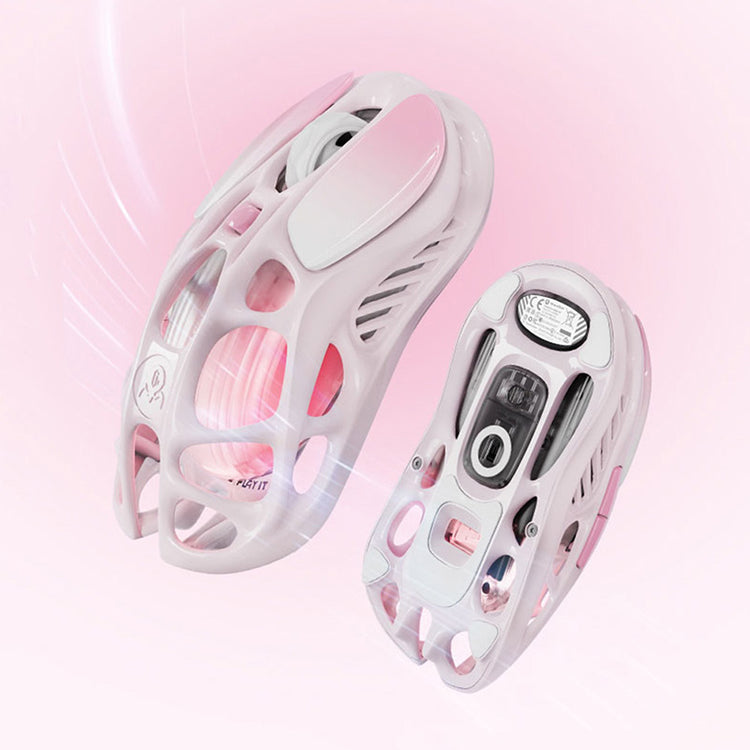 GravaStar Mercury M1 Pro Wireless Gaming Mouse Sakura Pink - WhatGeek