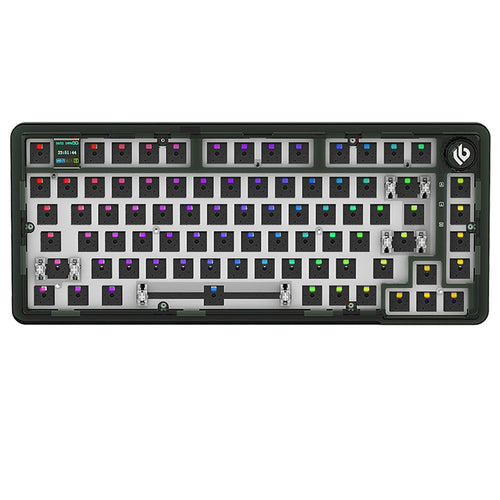LEOBOG K81 Pro Transparent Wireless DIY Keyboard Kit - WhatGeek