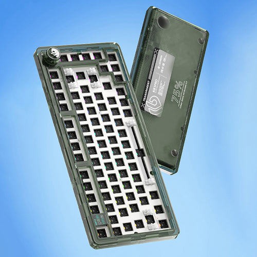 LEOBOG K81 Pro Transparent Wireless DIY Keyboard Kit - WhatGeek
