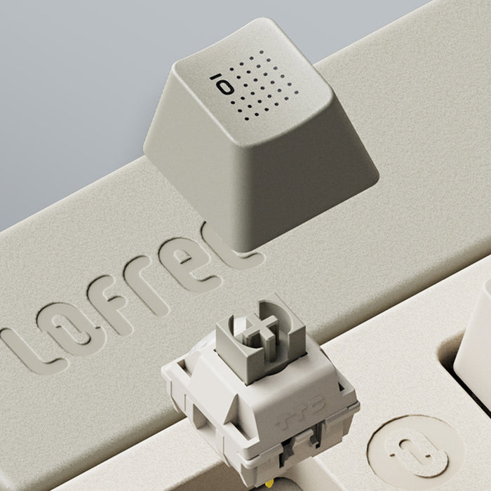 Lofree Block 98 Retro Wireless Mechanical Keyboard - WhatGeek