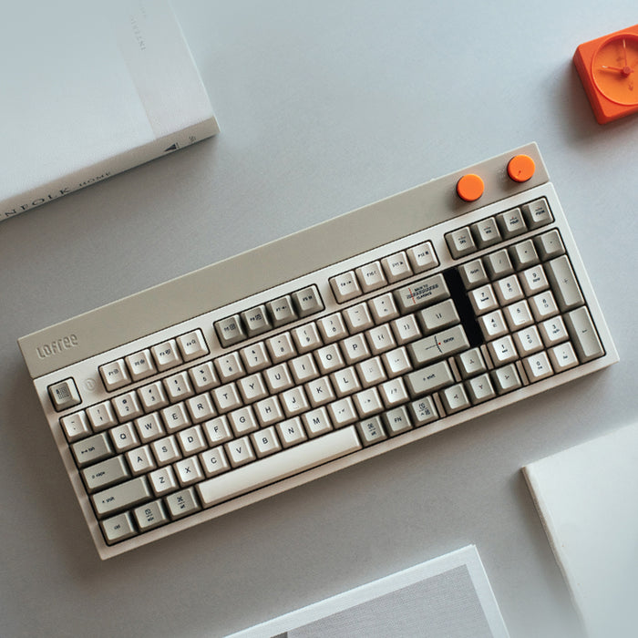Lofree Block 98 Retro Wireless Mechanical Keyboard - WhatGeek