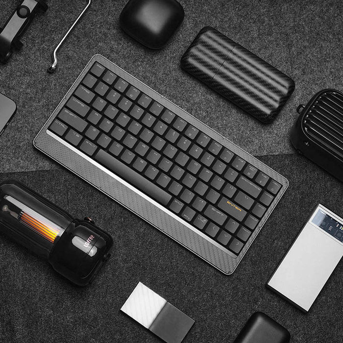 Lofree Edge Low Profile Carbon Fiber & Mg Alloy Mechanical Keyboard The ...