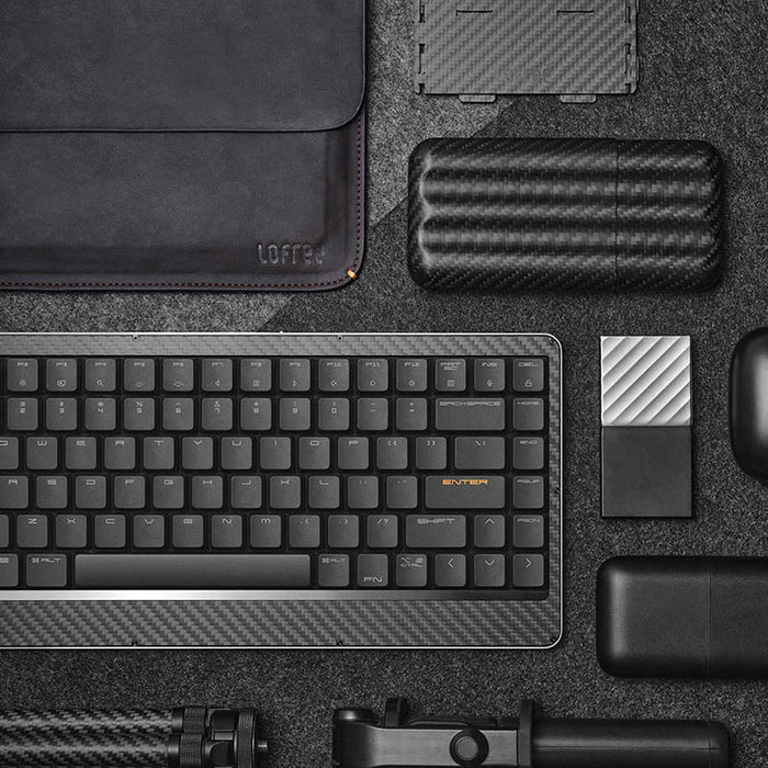 Lofree Edge Low Profile Carbon Fiber & Mg Alloy Mechanical Keyboard The ...