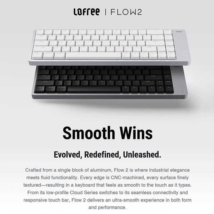 Lofree Flow 2 Low Profile Mechanical Keyboard: Smoothness, Evolved ...