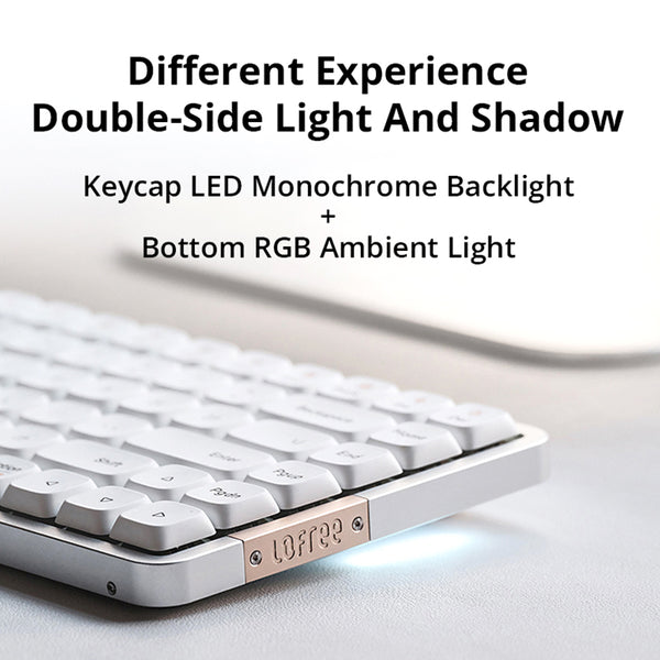 Lofree Flow OE915 Low Profile Mechanical Keyboard - WhatGeek