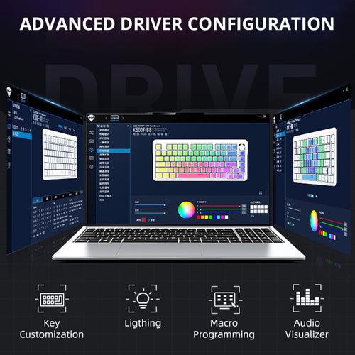 WhatGeek Machenike K500F B81 Wired Keyboard - WhatGeek