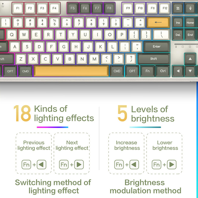 Xiaomi x MIIIW ART Series Z870 Wireless Mechanical Keyboard - WhatGeek