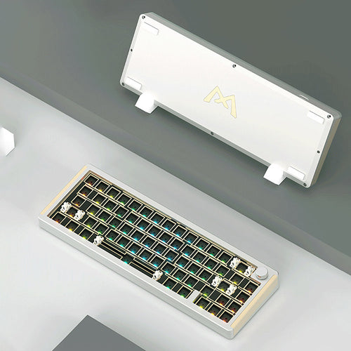 MONKA 6067 Aluminum Wired Keyboard DIY Kit - WhatGeek