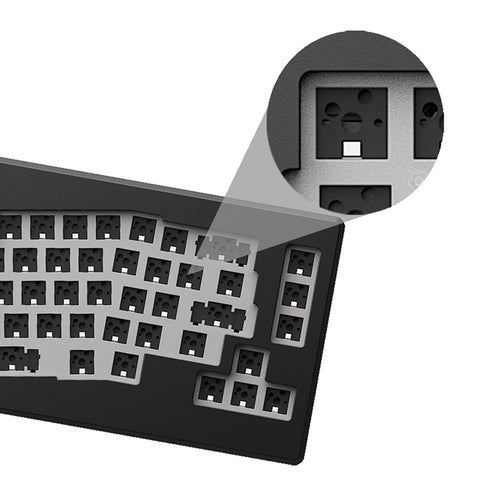 MonsGeek M6 Alice Aluminum Wired DIY Kit - WhatGeek