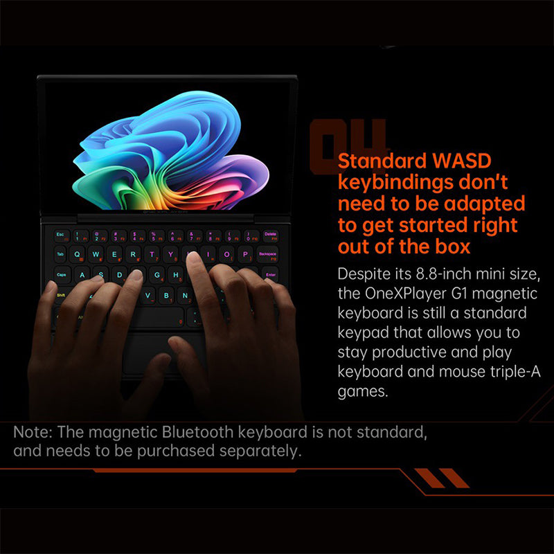One Netbook OneXPlayer G1 Handheld Gaming PC AMD Ryzen AI 9 with ...