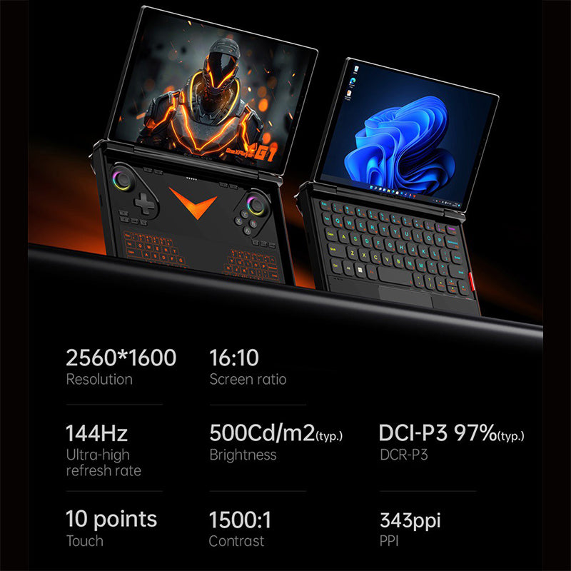 One Netbook OneXPlayer G1 Handheld Gaming PC AMD Ryzen AI 9 with ...
