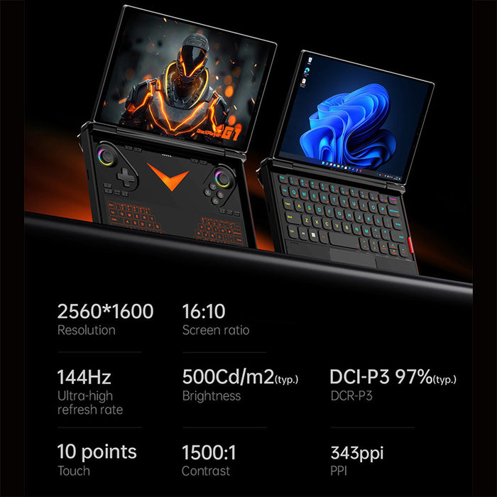 One Netbook OneXPlayer G1 Handheld Gaming PC AMD Ryzen AI 9 with ...