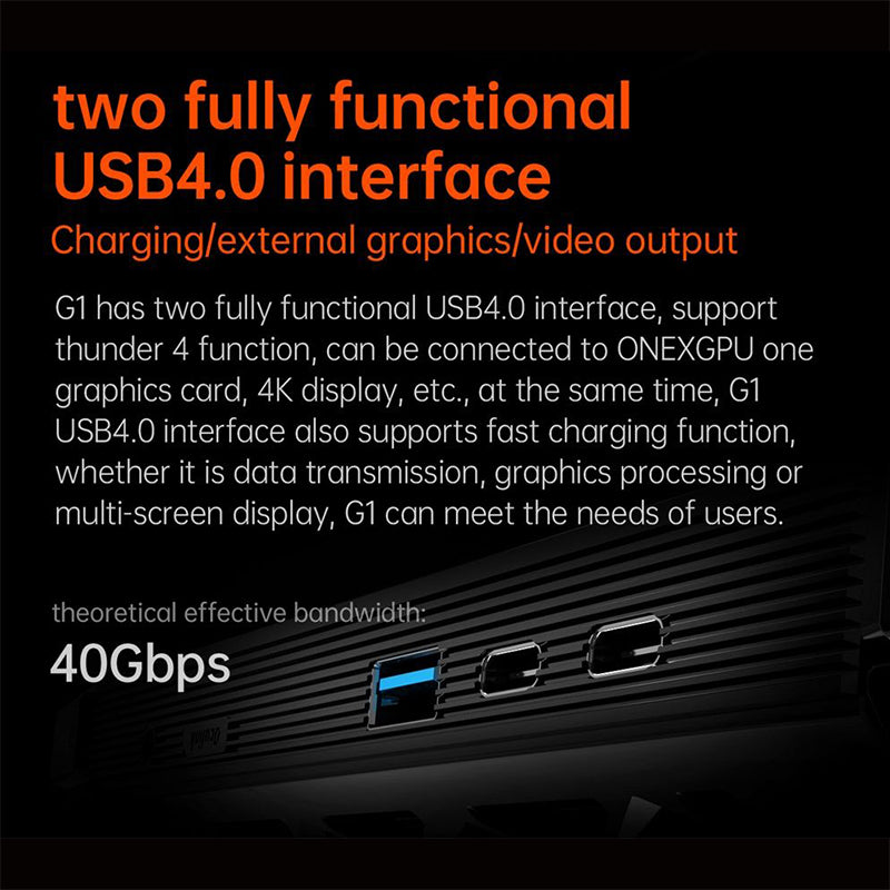 One Netbook OneXPlayer G1 Handheld Gaming PC AMD Ryzen AI 9 with ...