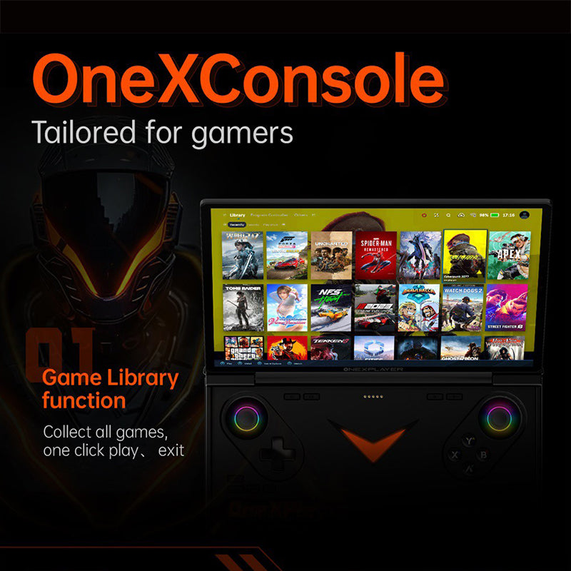 One Netbook OneXPlayer G1 Handheld Gaming PC AMD Ryzen AI 9 with ...