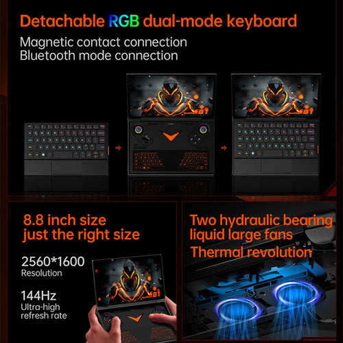 One Netbook OneXPlayer G1 Handheld Gaming PC AMD Ryzen AI 9 with ...