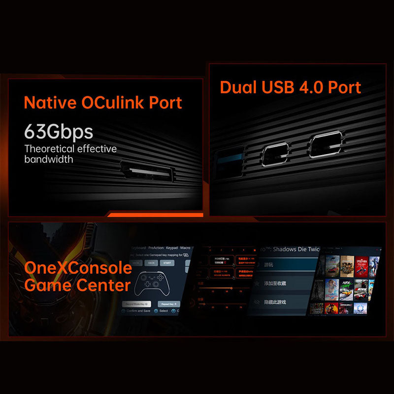 One Netbook OneXPlayer G1 Handheld Gaming PC AMD Ryzen AI 9 with ...