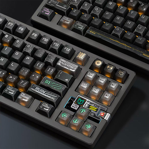PIIFOX Cyber Ruins Keycap Set Cherry Profile Support Alice - WhatGeek