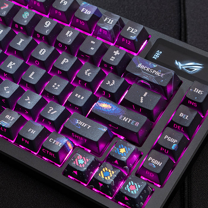 PIIFOX KCK-01 Space OEM Profile Keycap Set 130 Keys - WhatGeek