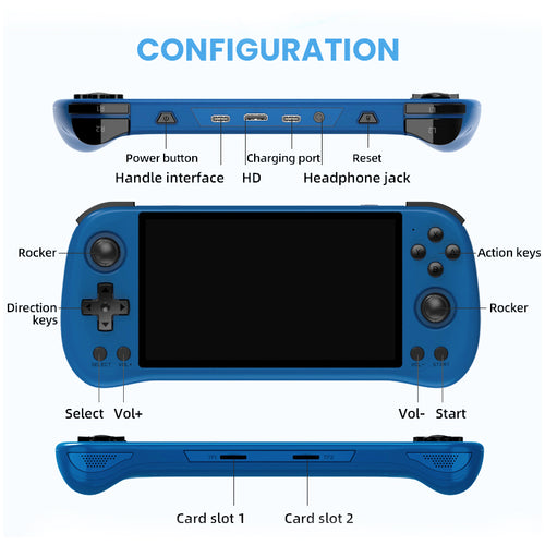 Powkiddy X55 Handheld Game Console - WhatGeek