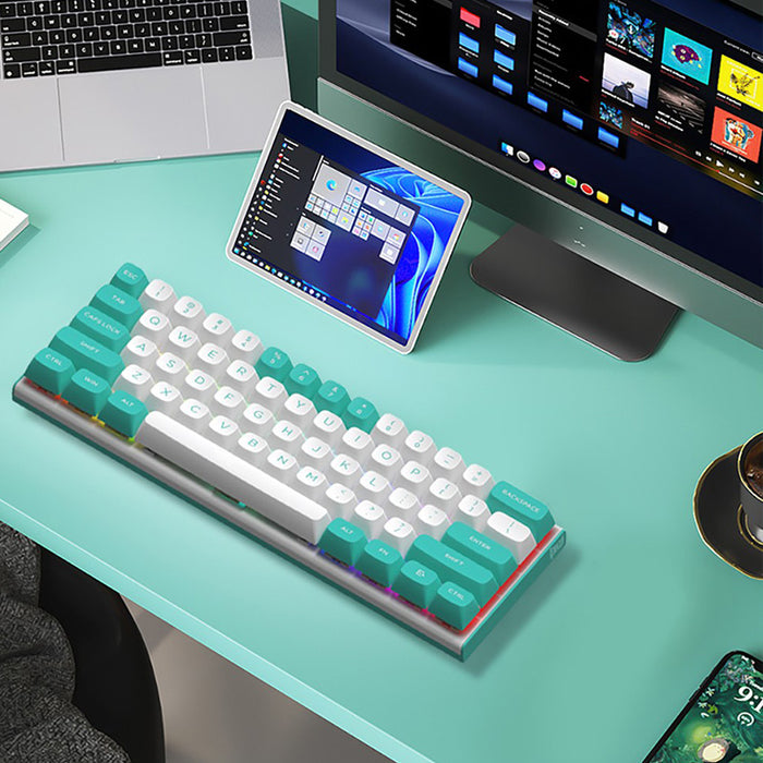 Redragon K683-WB RGB Wired Mechanical Keyboard with Magnetic Switches ...