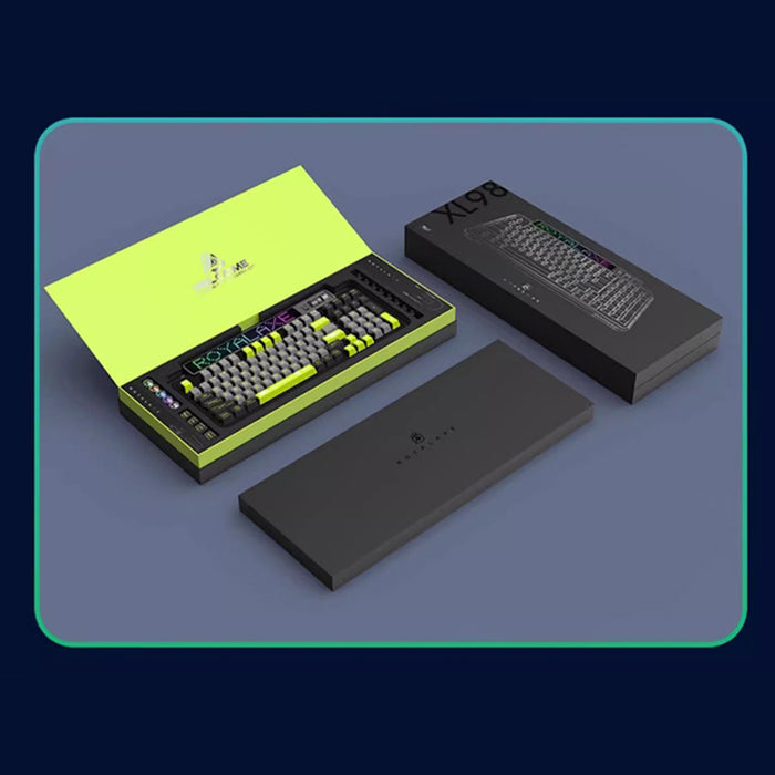 Royalaxe XL98 Mechanical Keyboard with LED Display - WhatGeek