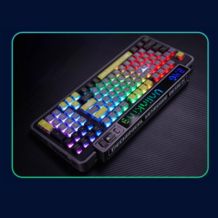 Royalaxe XL98 Mechanical Keyboard with LED Display - WhatGeek