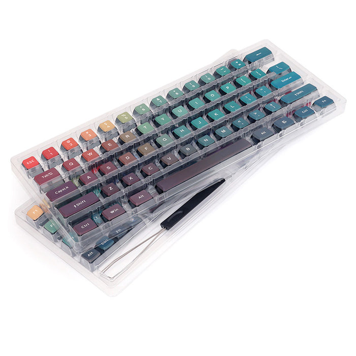 SKYLOONG GK7 Pudding PBT ASA Profile Keycaps 126 Keys - WhatGeek
